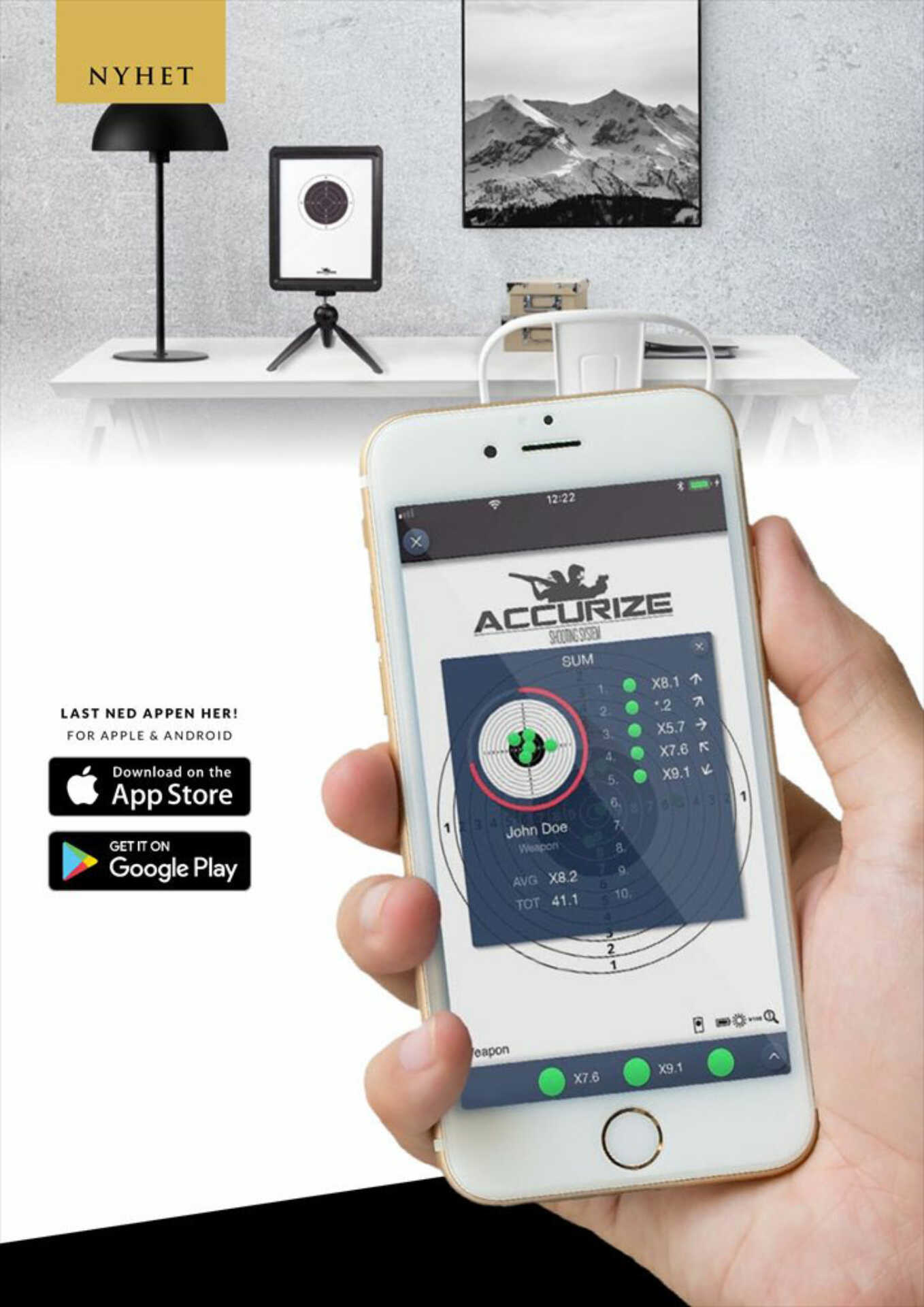 Indoor-Schießtraining für zu Hause - Das Accurize Shooting System